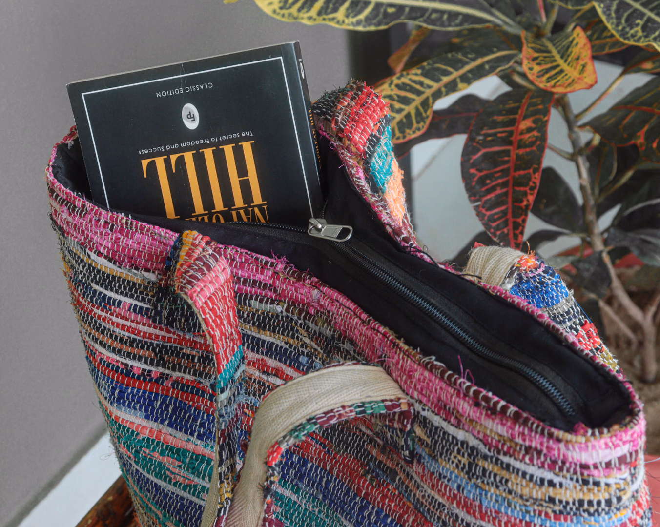 Cotton Multicolor Handmade Bags